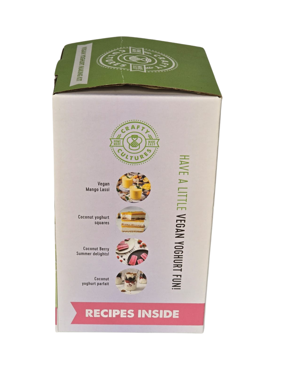 Vegan Yoghurt Starter Kit – Crafty Cultures